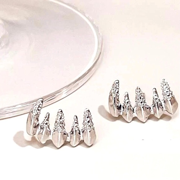 Accessories | Claws Silver Monster Creature Animal Talon Pointy Nail ...